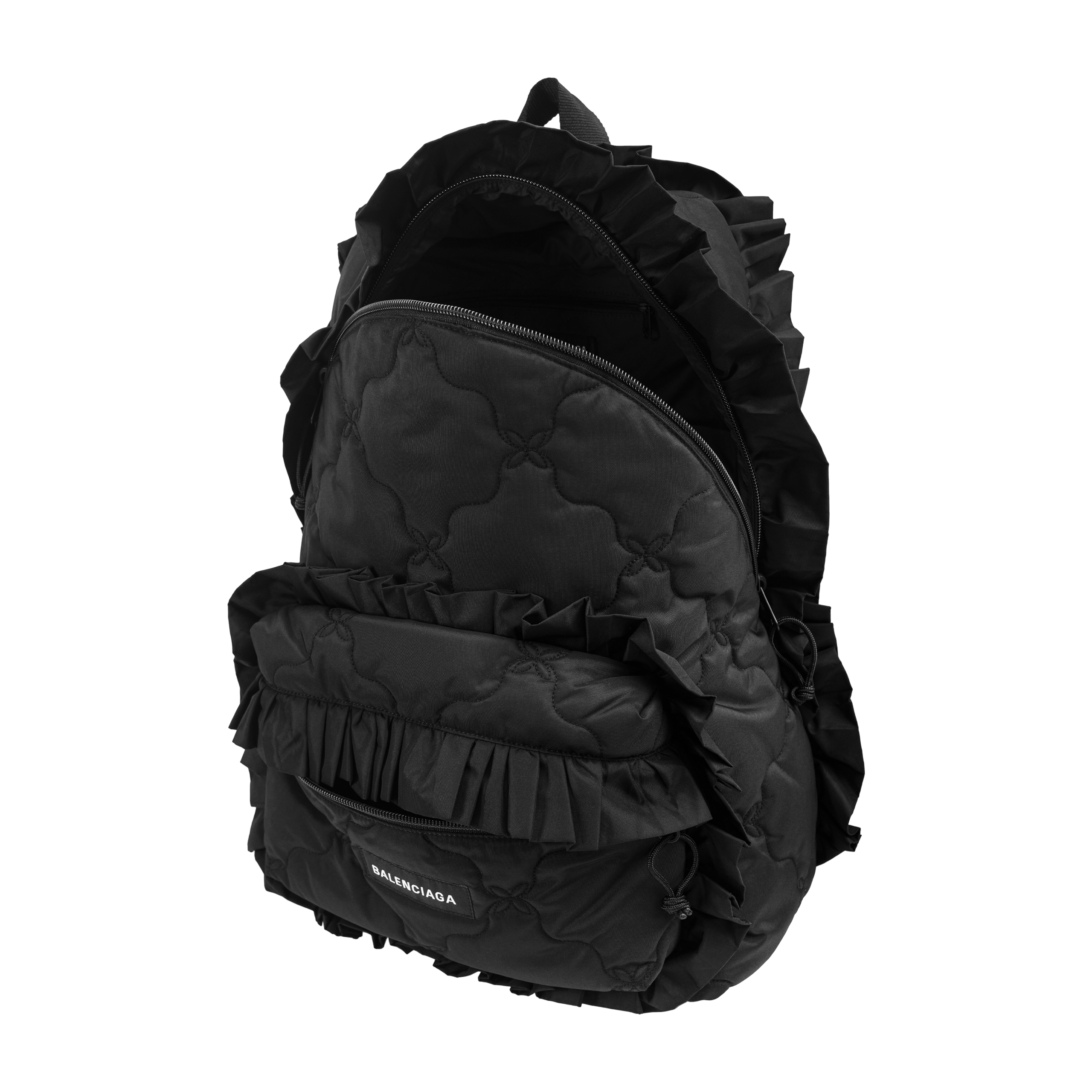 Balenciaga Ruffle backpack - BLACK | Garmentory