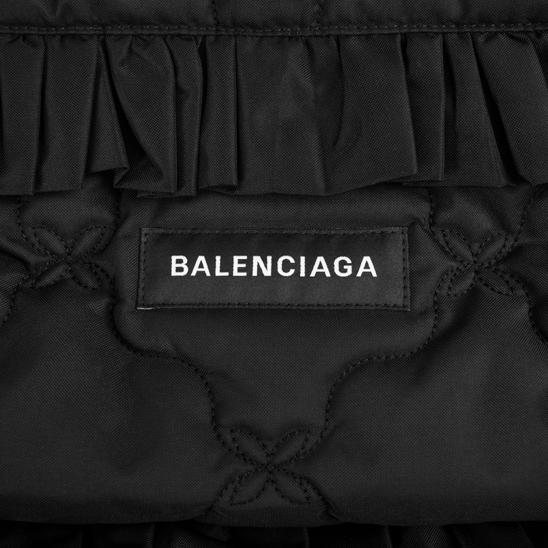 Balenciaga Ruffle backpack - BLACK | Garmentory