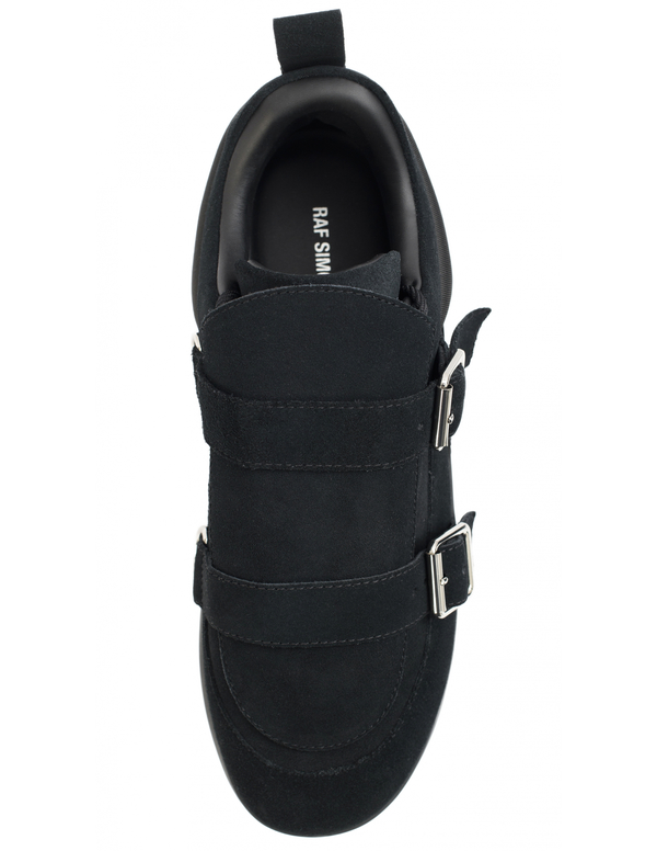 Raf Simons Antei-22 Suede Sneaker - black | Garmentory