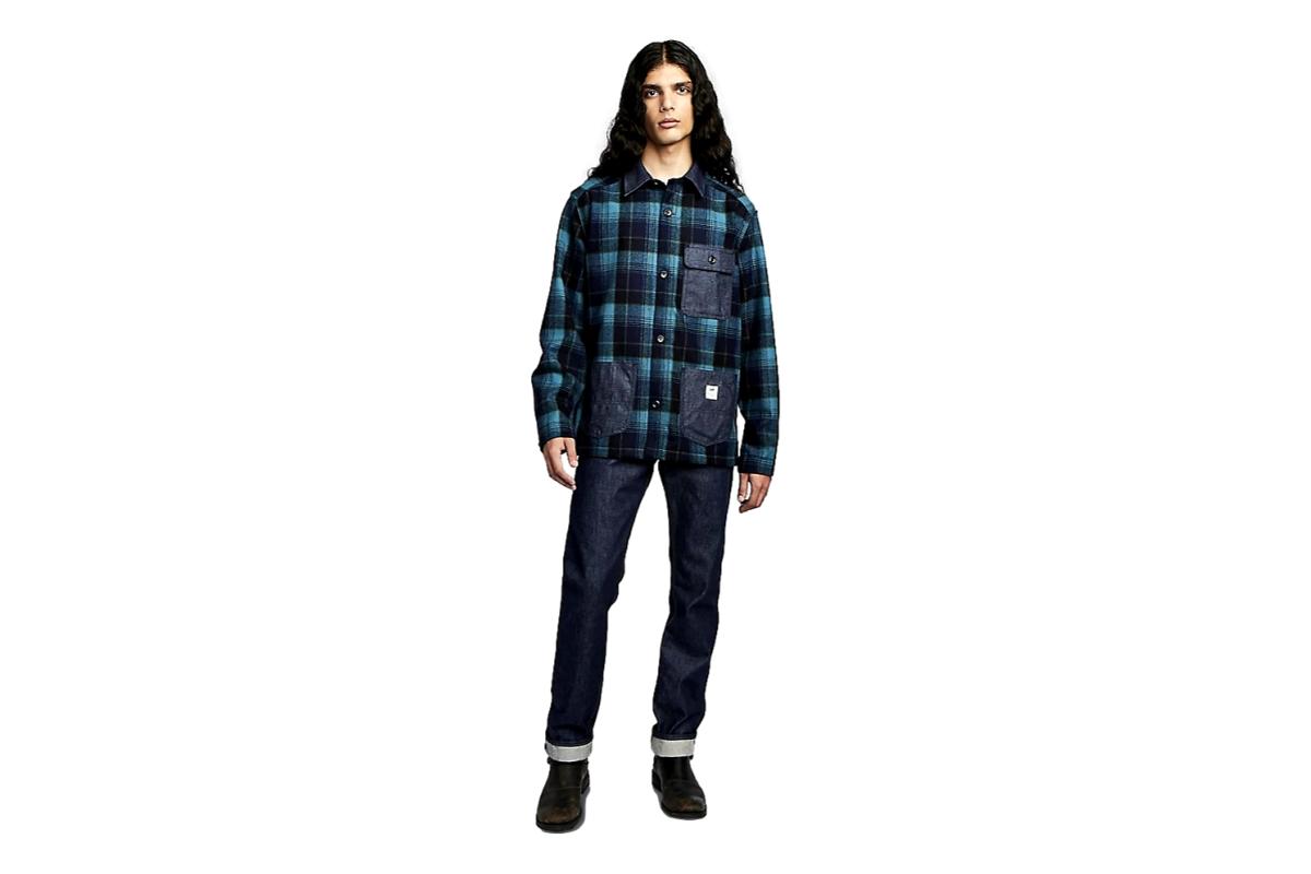 Lee 101 x Pendleton Plaid Union Chore Shirt - Blue | Garmentory