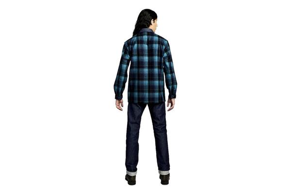 Lee 101 x Pendleton Plaid Union Chore Shirt - Blue | Garmentory