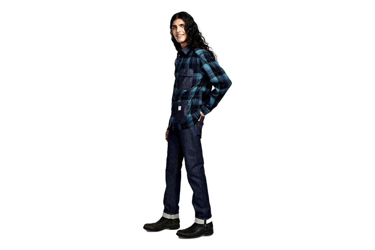 Lee 101 x Pendleton Plaid Union Chore Shirt - Blue | Garmentory