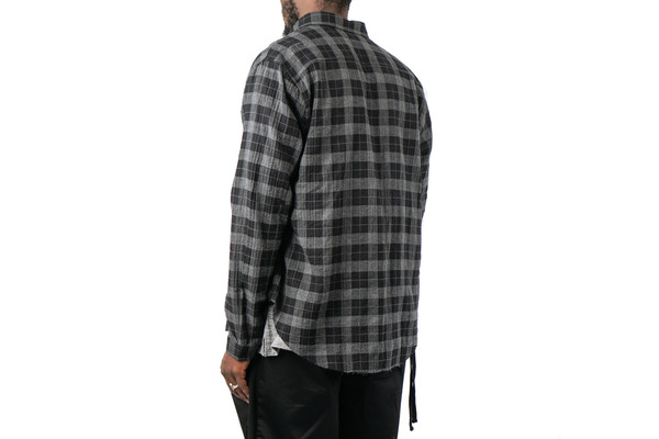 Stampd Light Plaid Flannel "Black/Grey" | Garmentory
