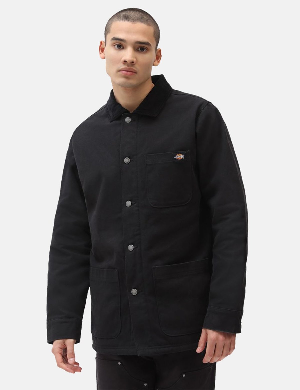 Dickies Duck Canvas Chore Coat - Black | Garmentory
