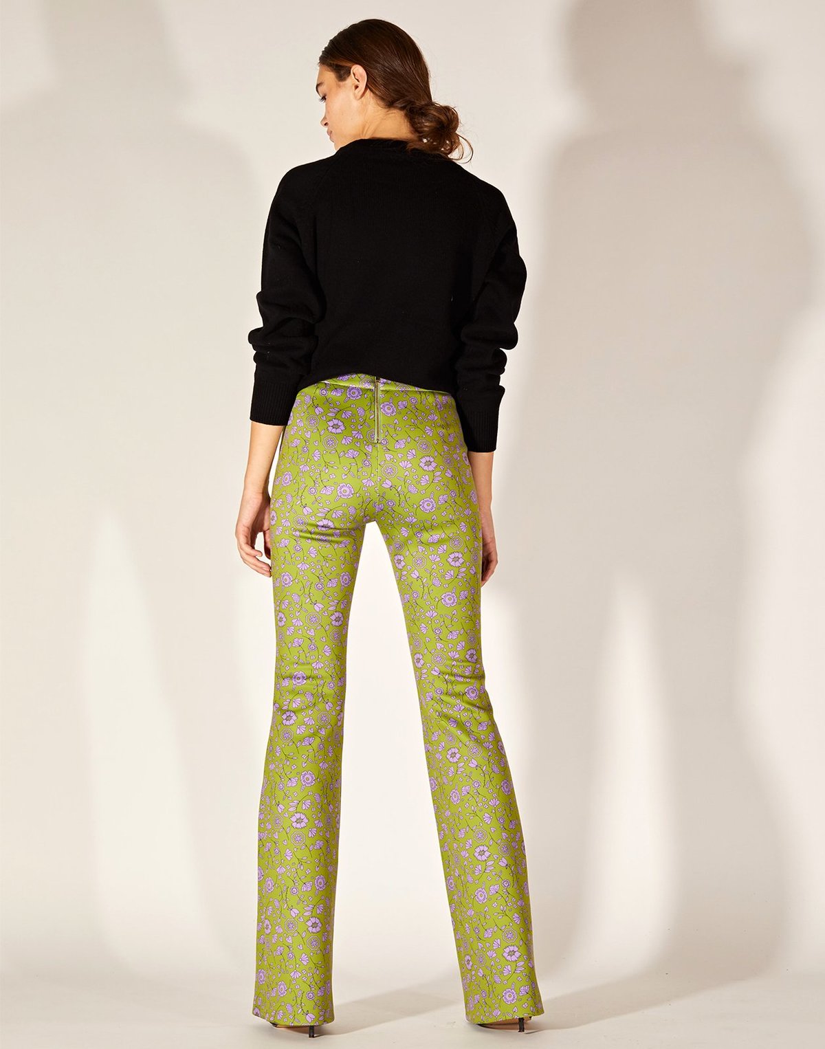 Cynthia Rowley Bonded Fit and Flare Pant | Garmentory