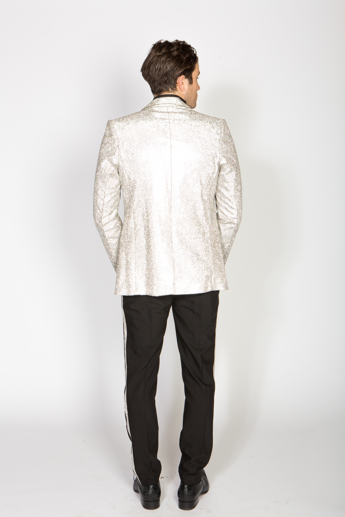 Any Old Iron Rhinestone Cowboy Suit - RHINESTONE SILVER | Garmentory