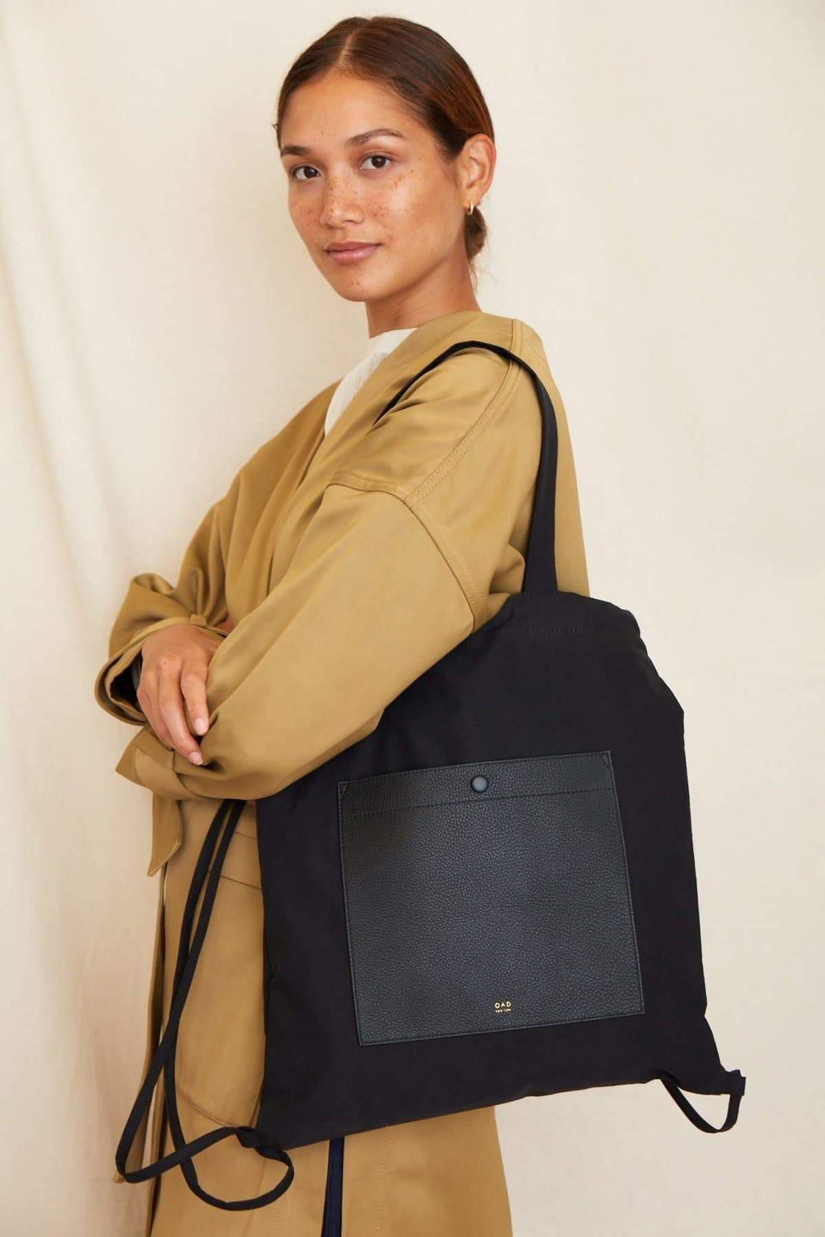 Marlow Backpack Tote - True Black | Garmentory