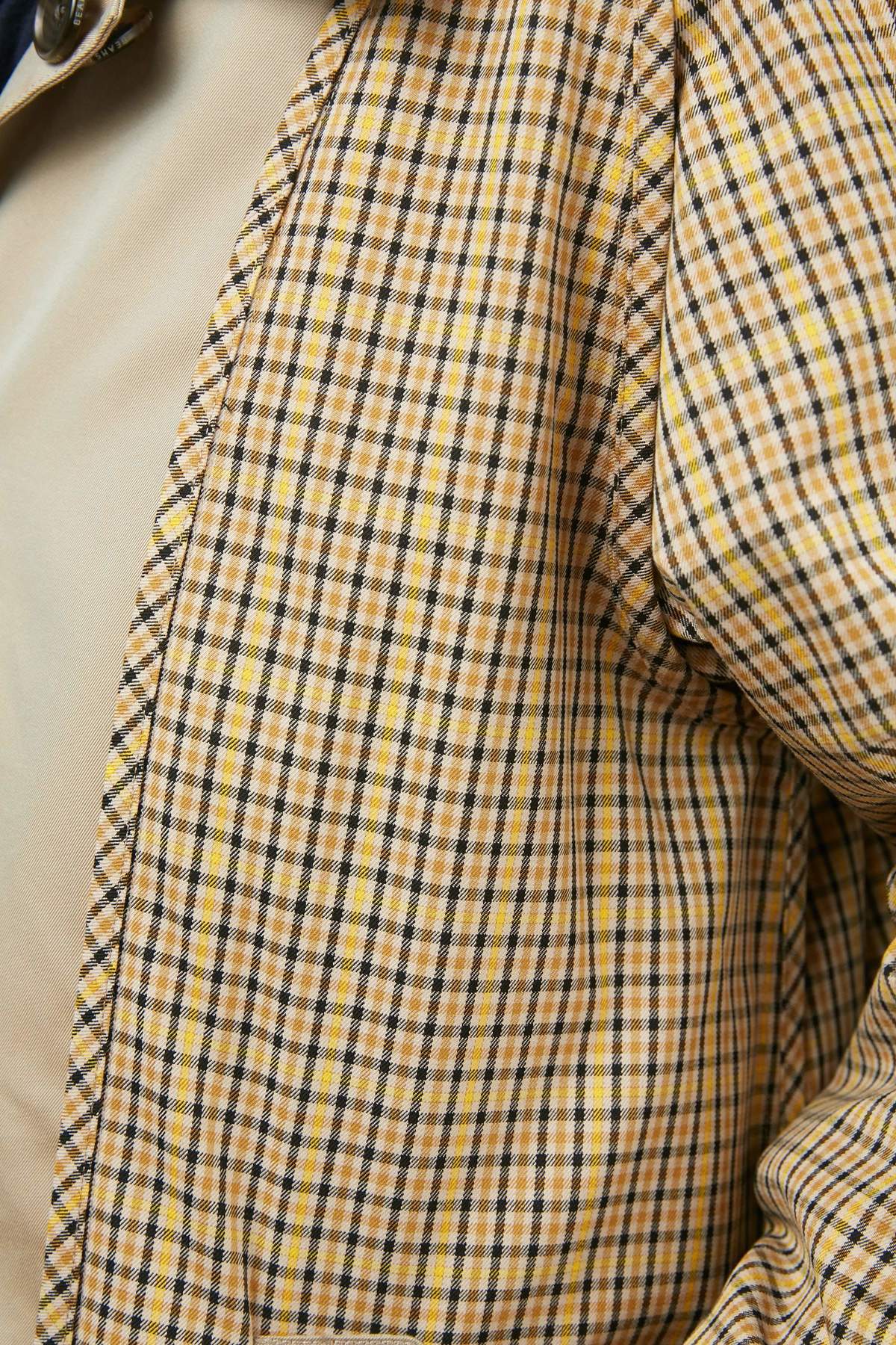 Beams Boy Reversible Stand-fall Collar Coat - Beige | Garmentory