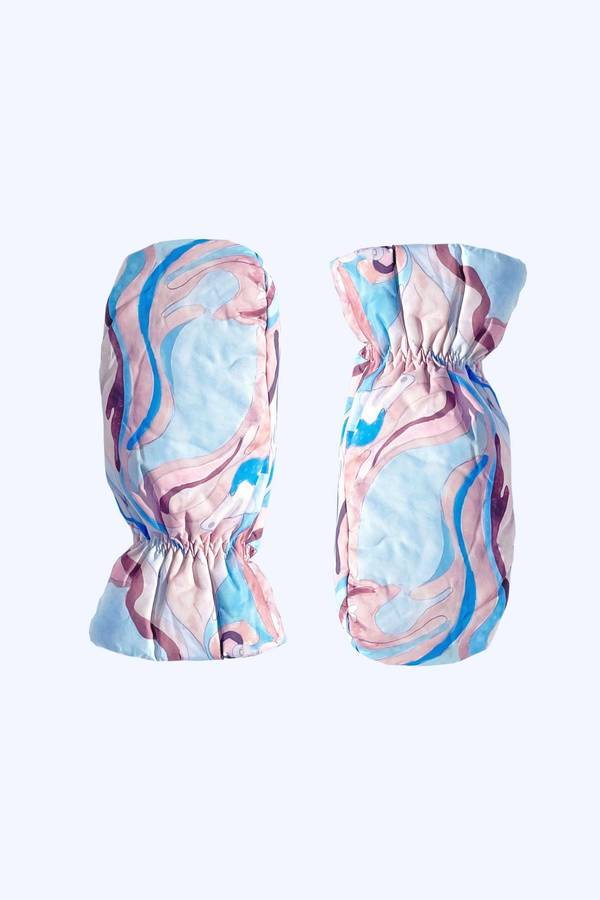 Helmstedt - Puffer Mittens : Abstract Penguin | Garmentory