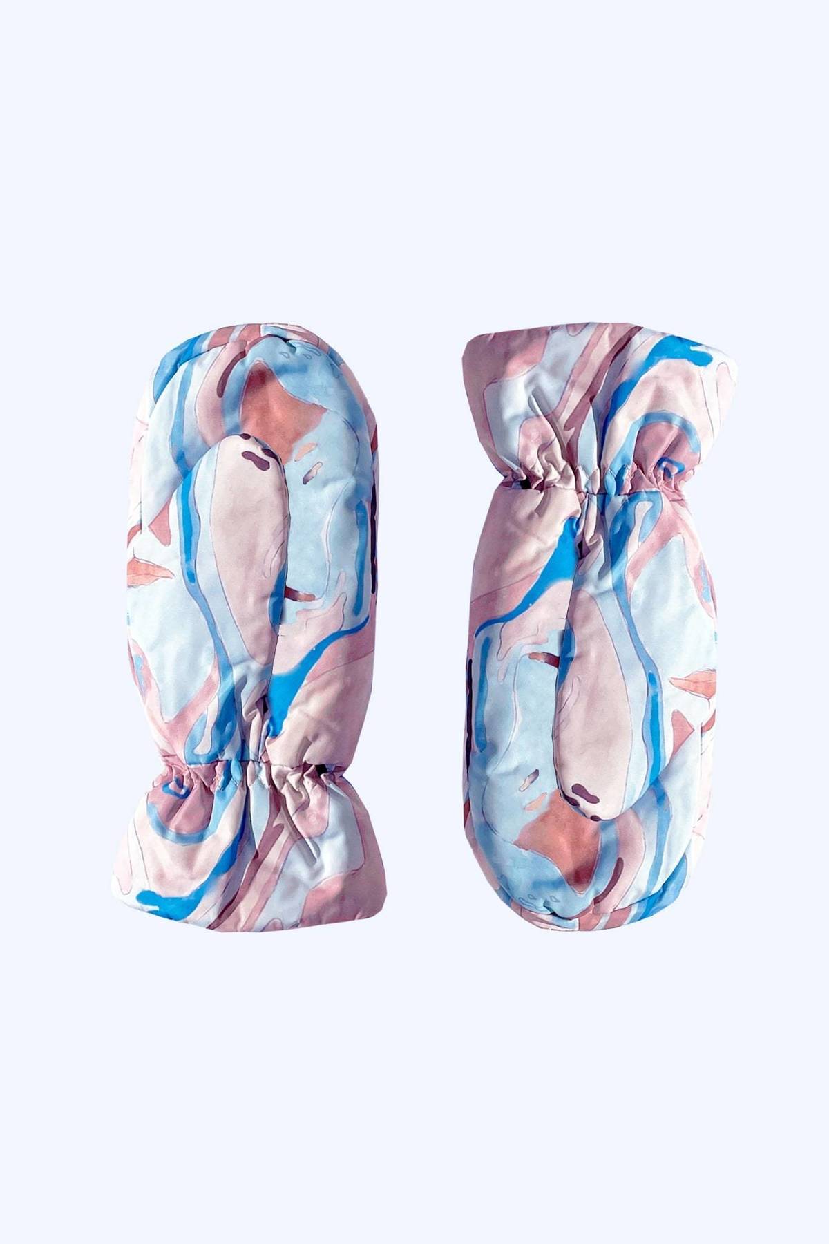 Helmstedt - Puffer Mittens : Abstract Penguin | Garmentory