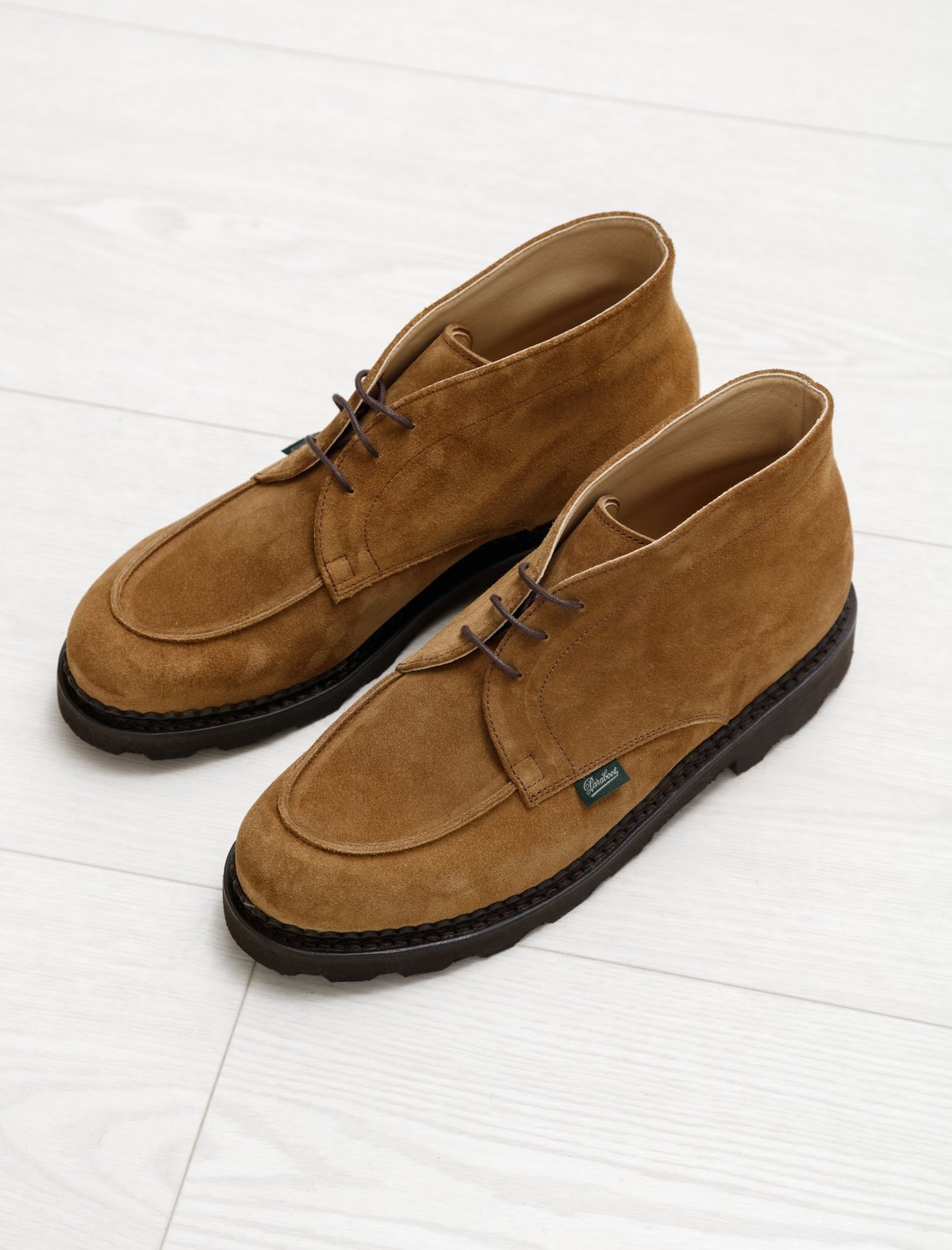 Arpenteur Chukka Suede Leather Paraboot - Tobacco | Garmentory