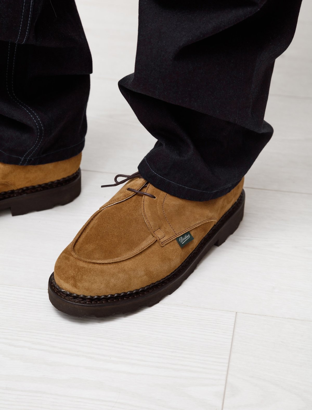 Arpenteur Chukka Suede Leather Paraboot - Tobacco | Garmentory