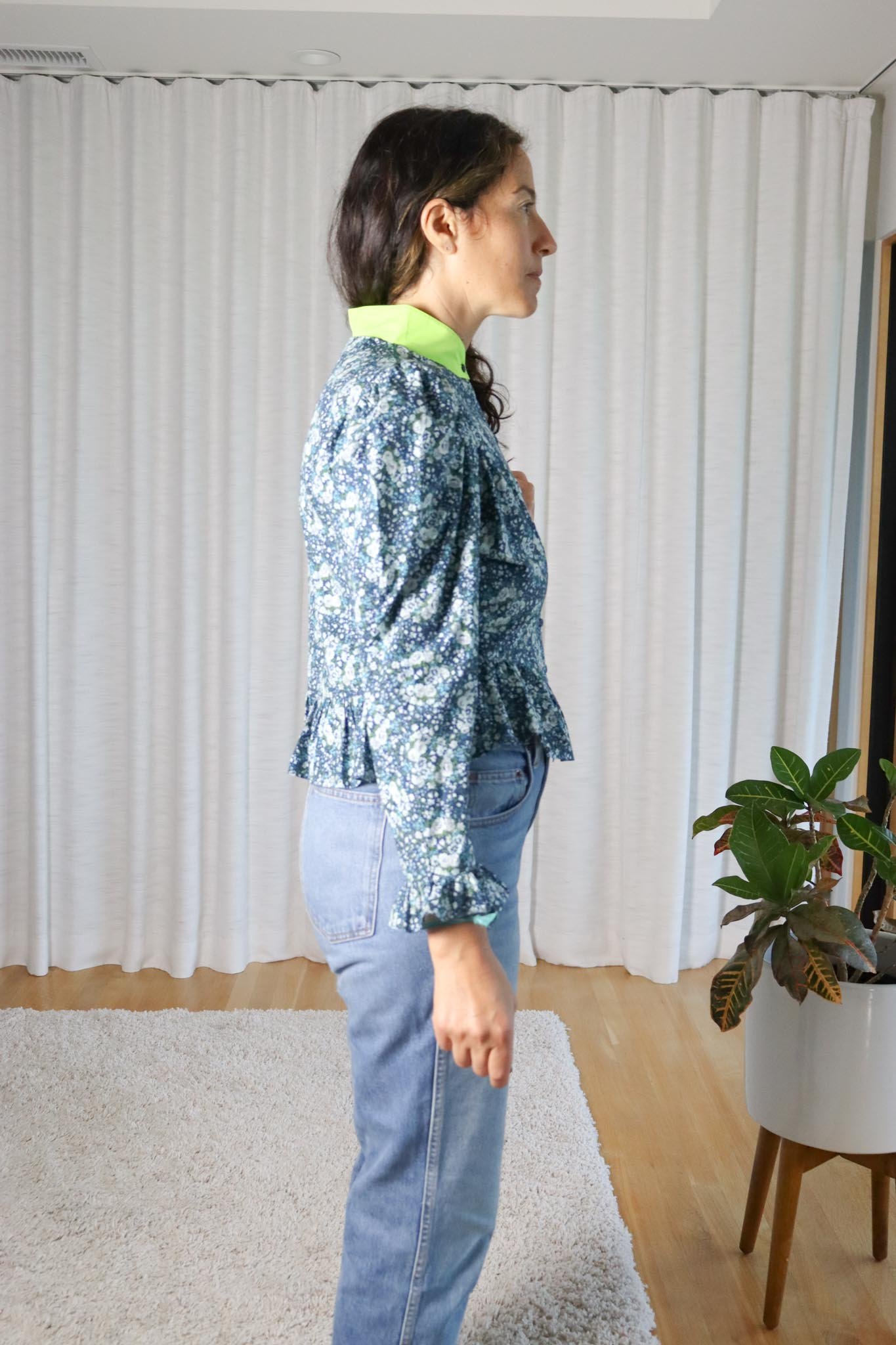 Batsheva x Laura Ashley Grace Blouse in Allerton | Garmentory