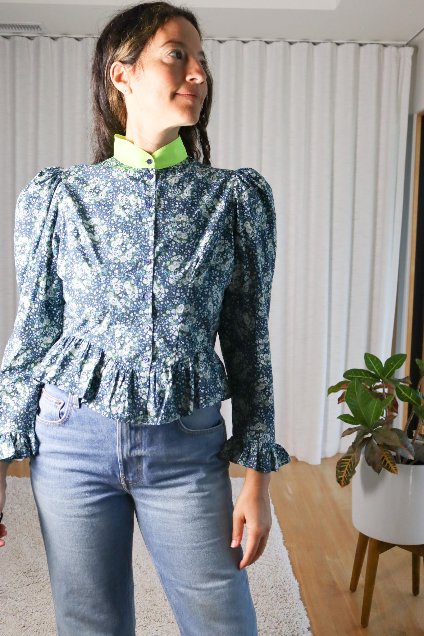 Batsheva x Laura Ashley Grace Blouse in Allerton | Garmentory