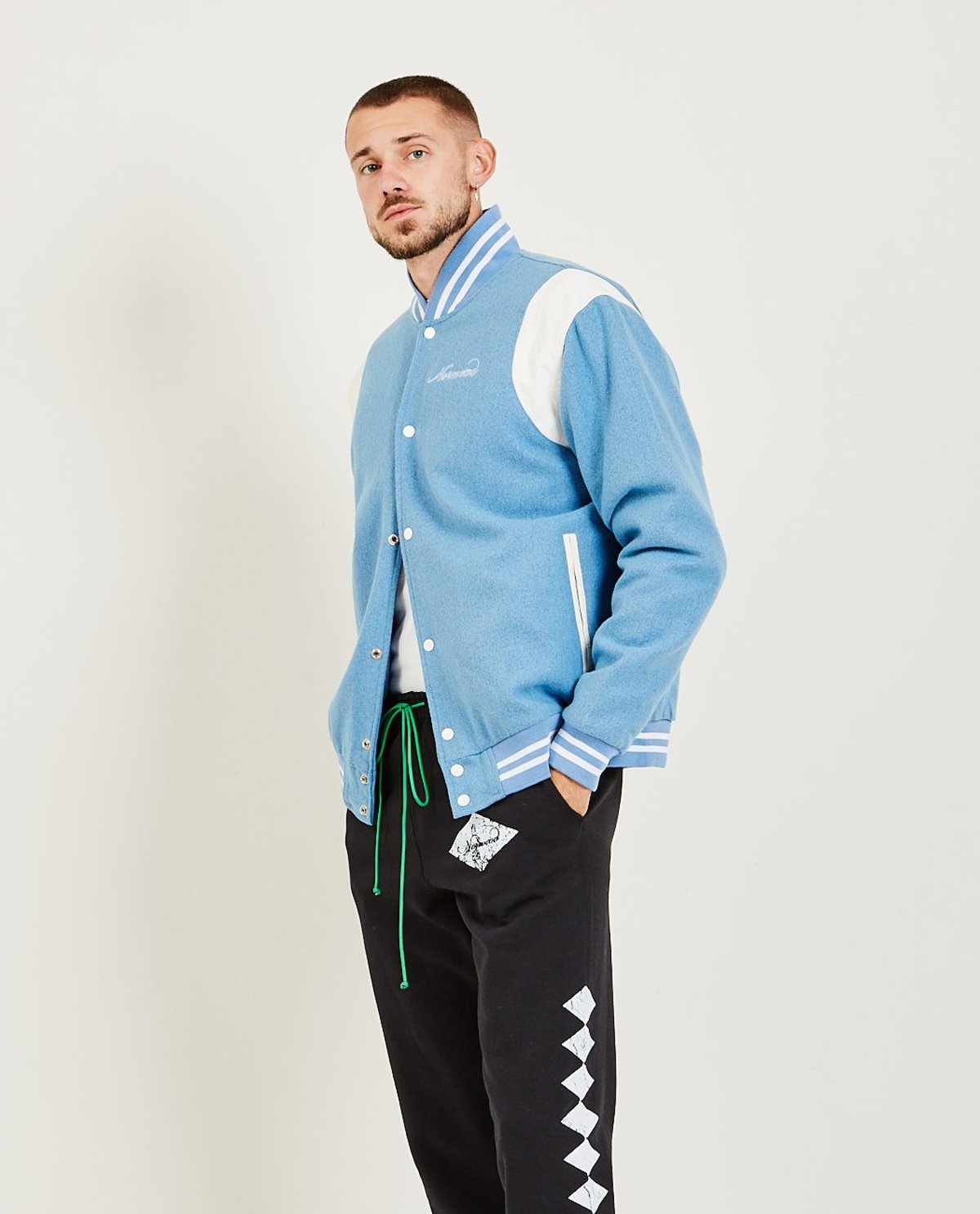 NORWOOD CHAPTERS Academy Varsity Jacket - Blue | Garmentory