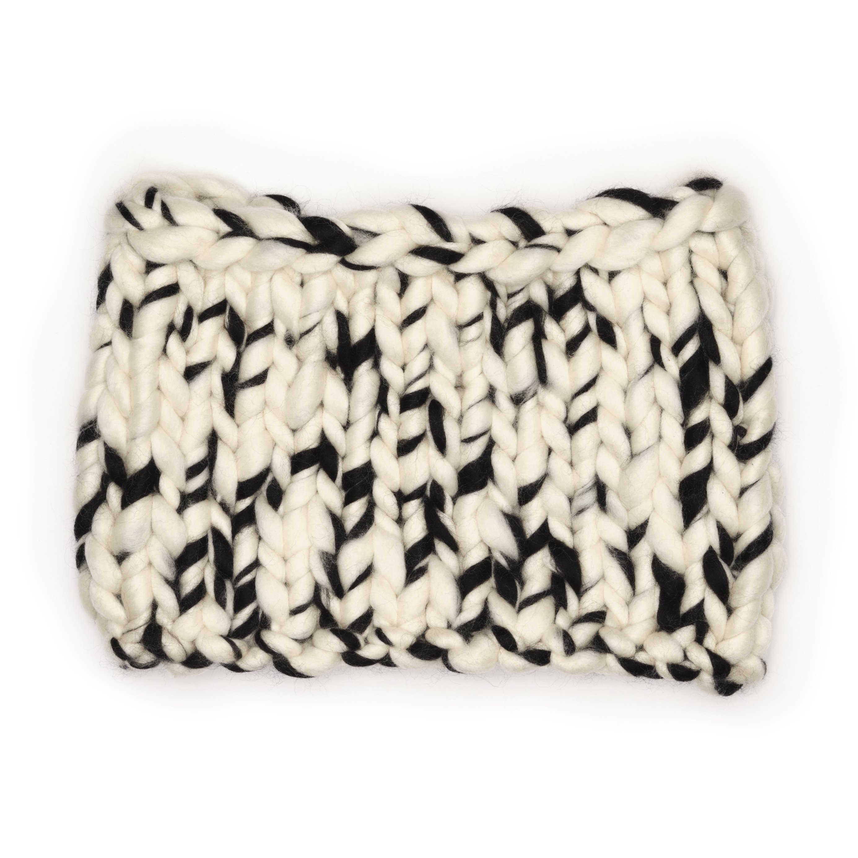Mischa Lampert blend small snood - White/black | Garmentory