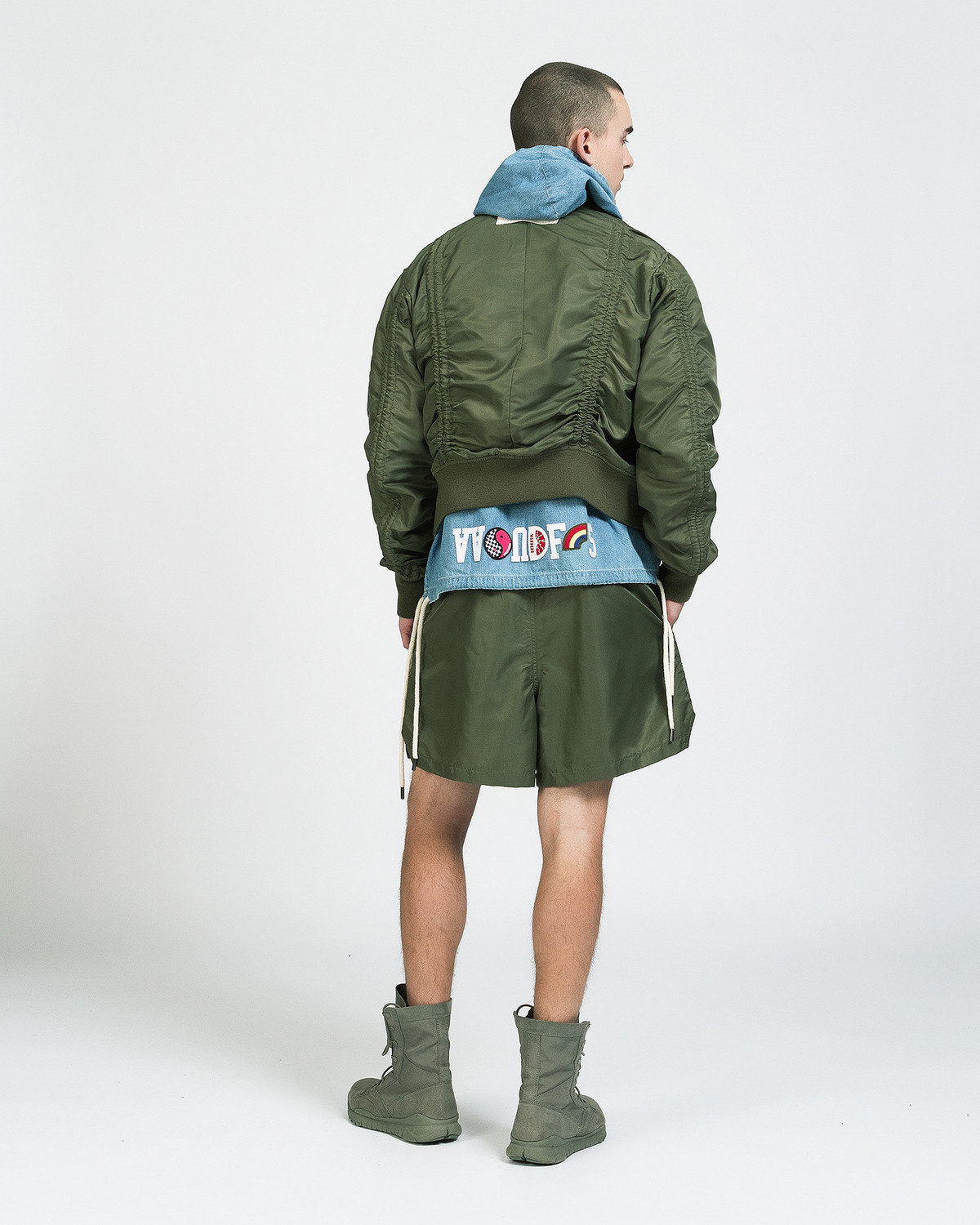 Wonders Satin Military Training Shorts | Garmentory