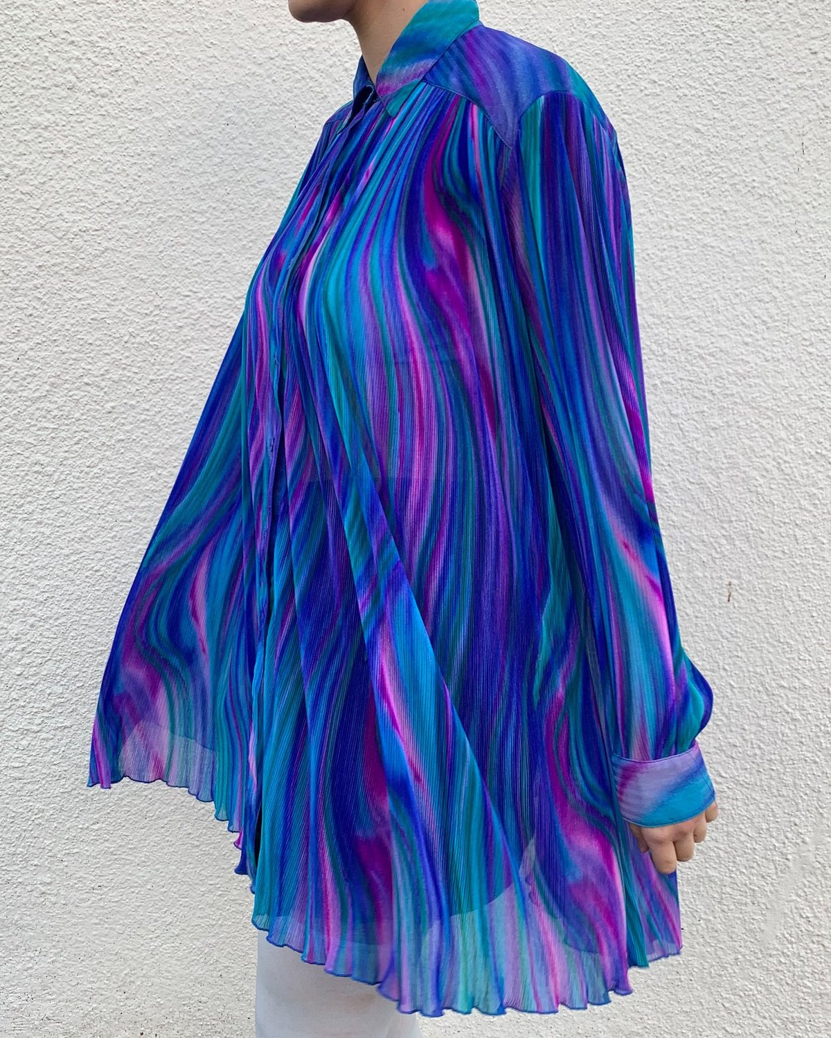 Vintage Rainbow Flowy Top | Garmentory