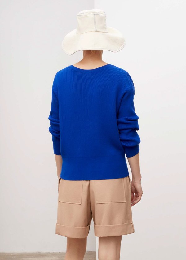Kowtow Greta Cardigan - Cyan | Garmentory