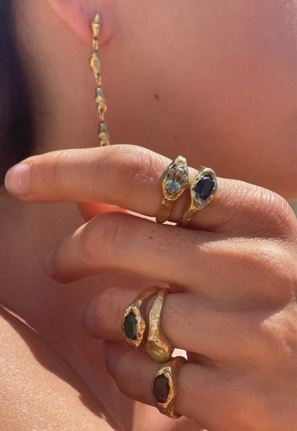 Faro Ring Blue | Garmentory