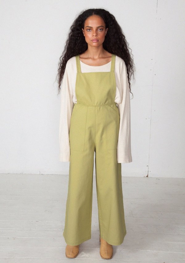 Bohème Dungarees - Matcha | Garmentory