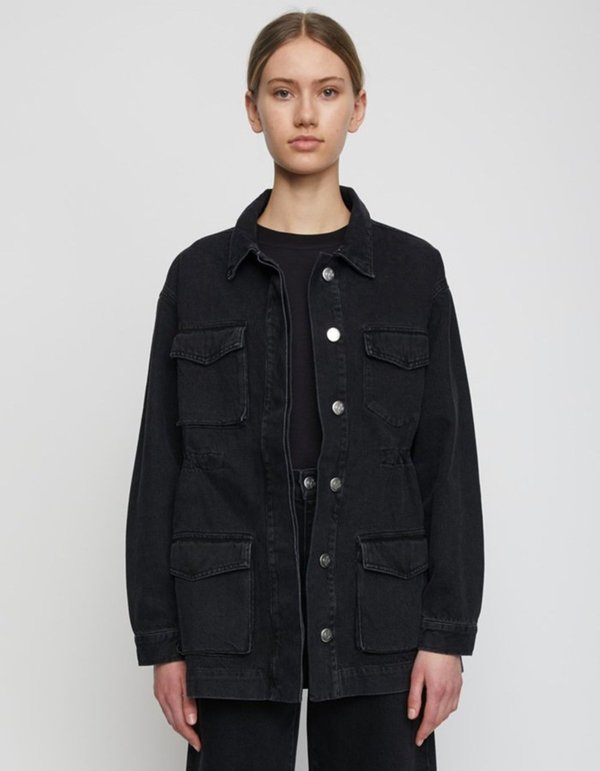 Just Female Power Jacket - Grey | Garmentory