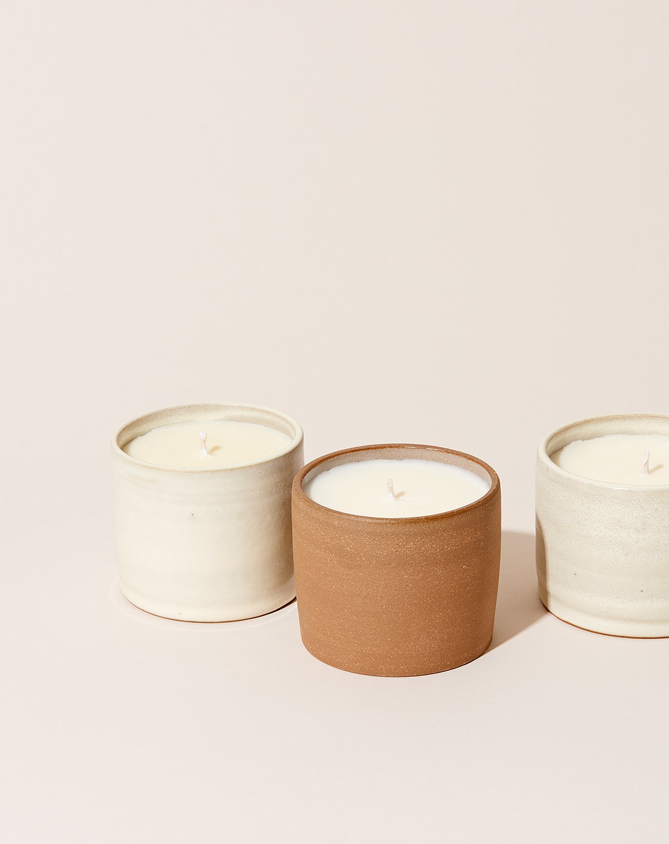 Home Collection Terracotta Ceramic Candle: Kitchen | Garmentory