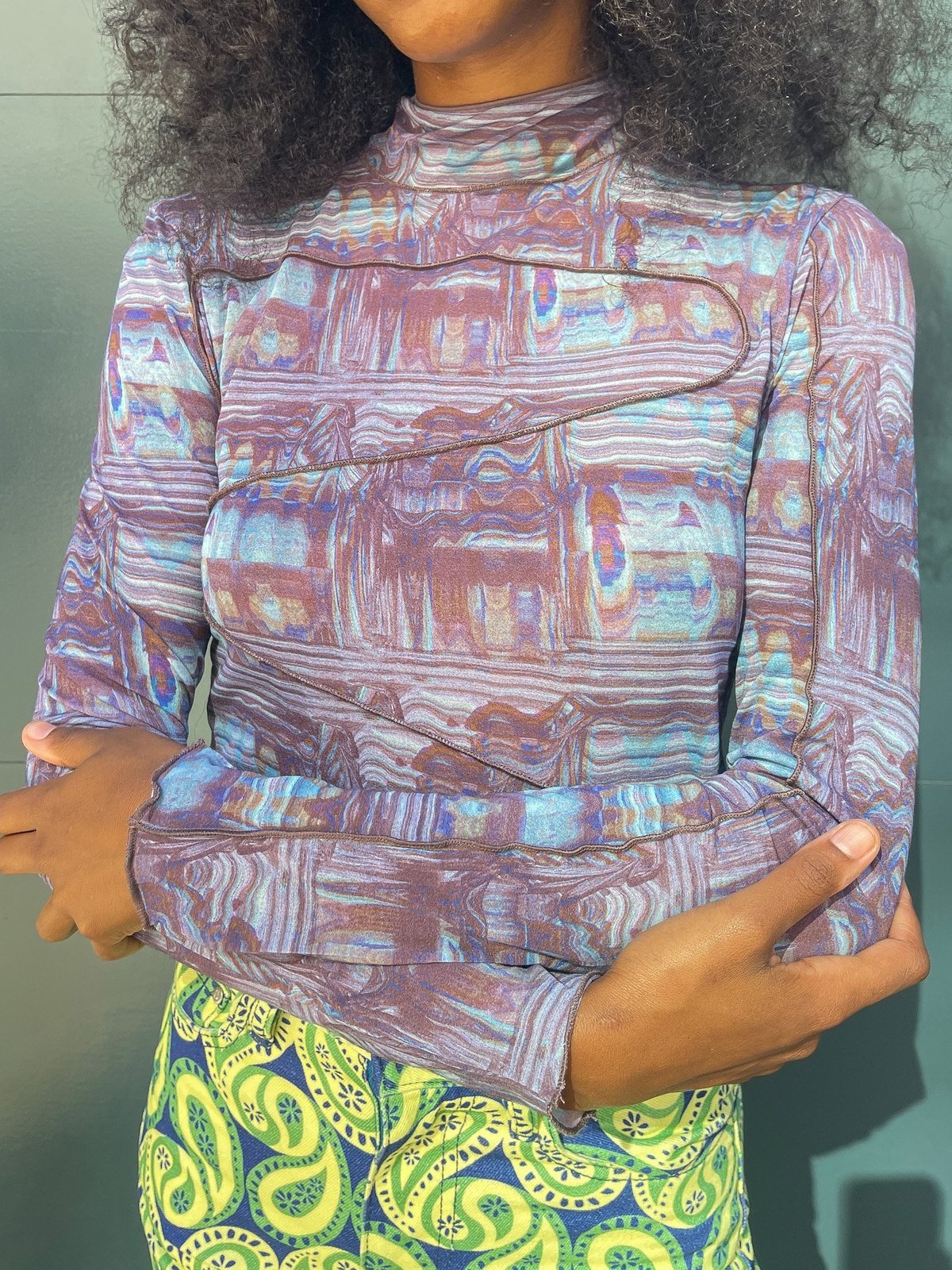 Paloma Wool Cometa Top - Blue | Garmentory