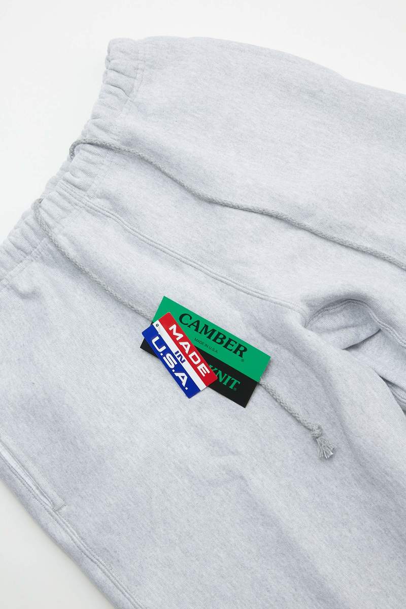 Camber Cross Knit Heavyweight Sweat Pant - Grey | Garmentory