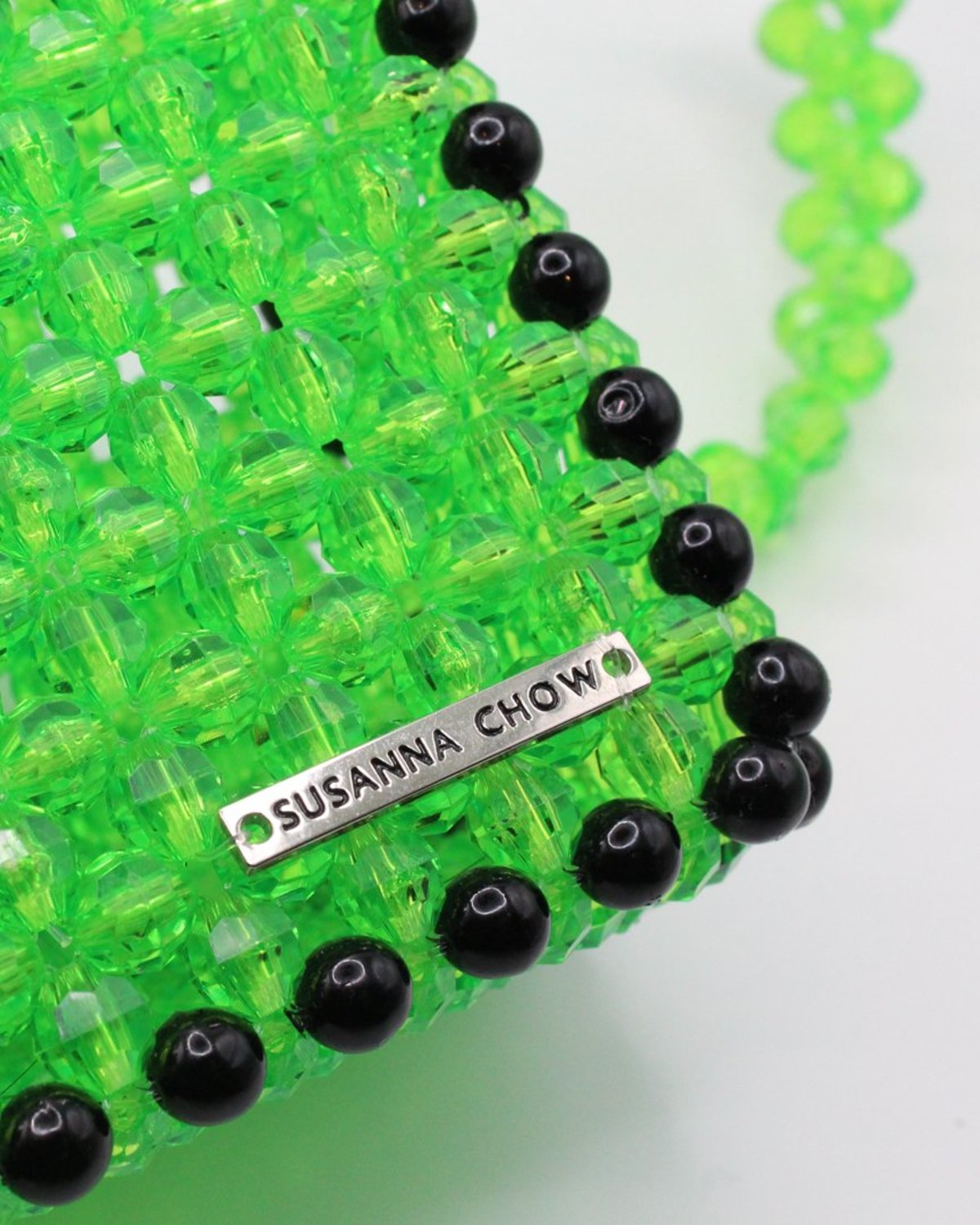 SUSANNA CHOW Elsa City Bag - Lime | Garmentory