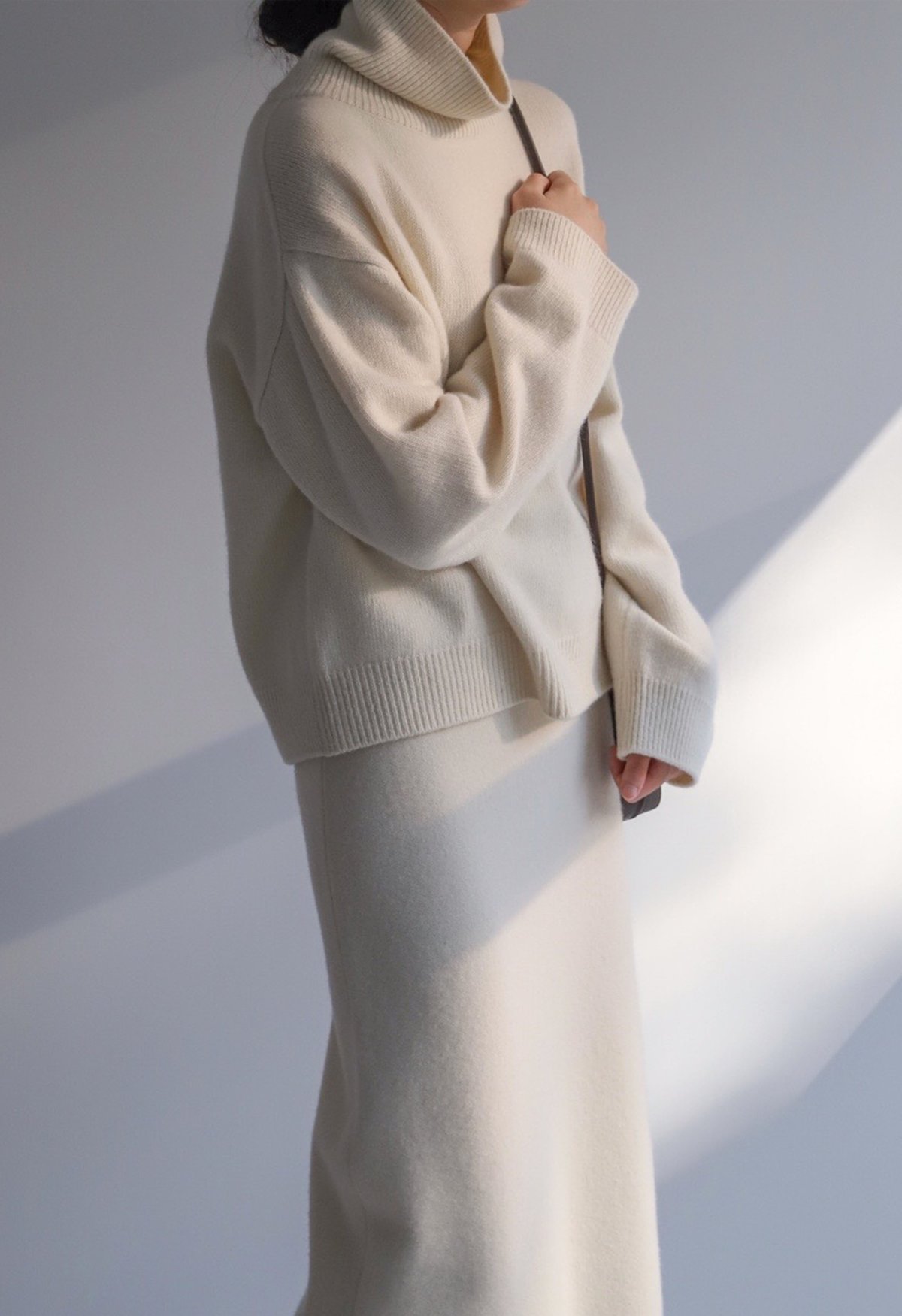 NKC MORRIS TURTLE NECK - CREAM | Garmentory