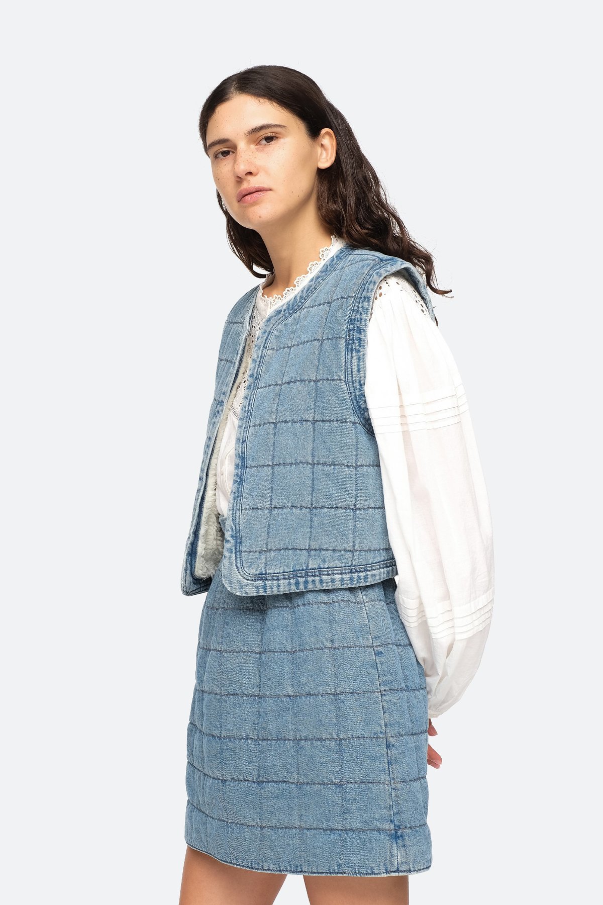 Sea NY Vida Vest - Blue | Garmentory