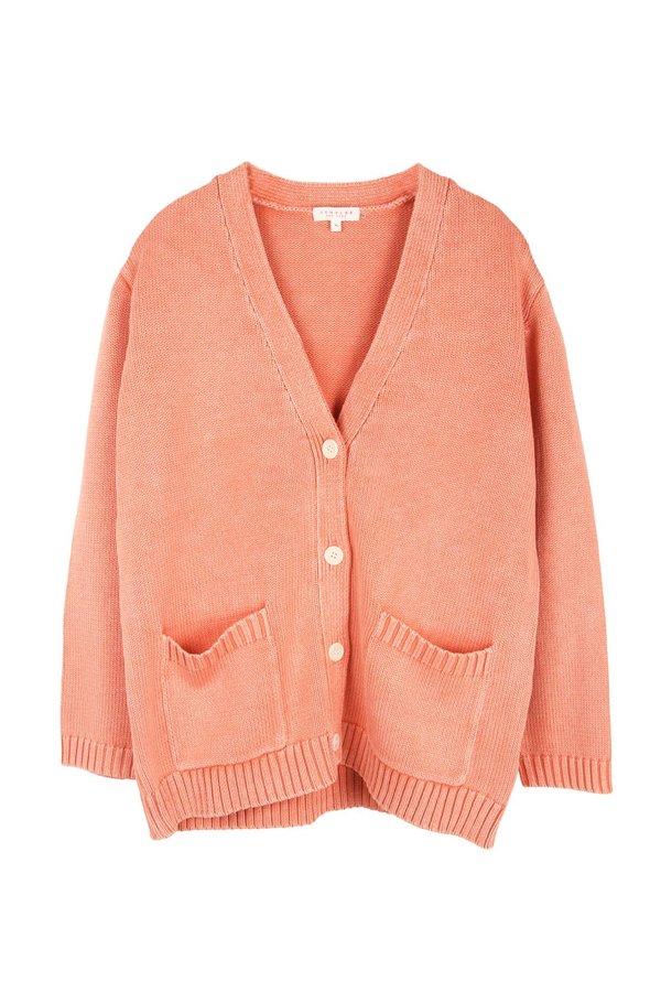 Sela Soft Coral Cardigan | Garmentory