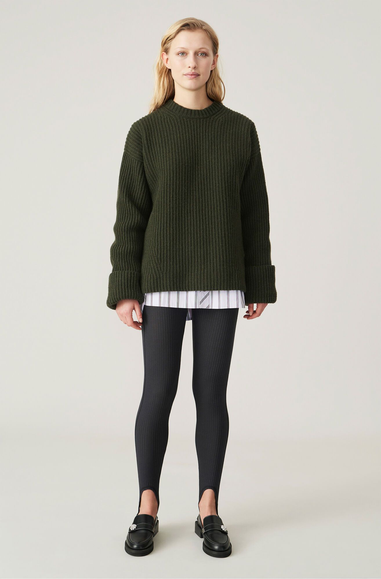 Ganni Rib Knit Sweater | Garmentory