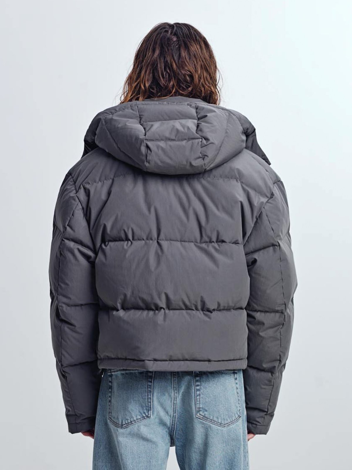 SECOND/LAYER Moon Grey San Pedro Puffer | Garmentory