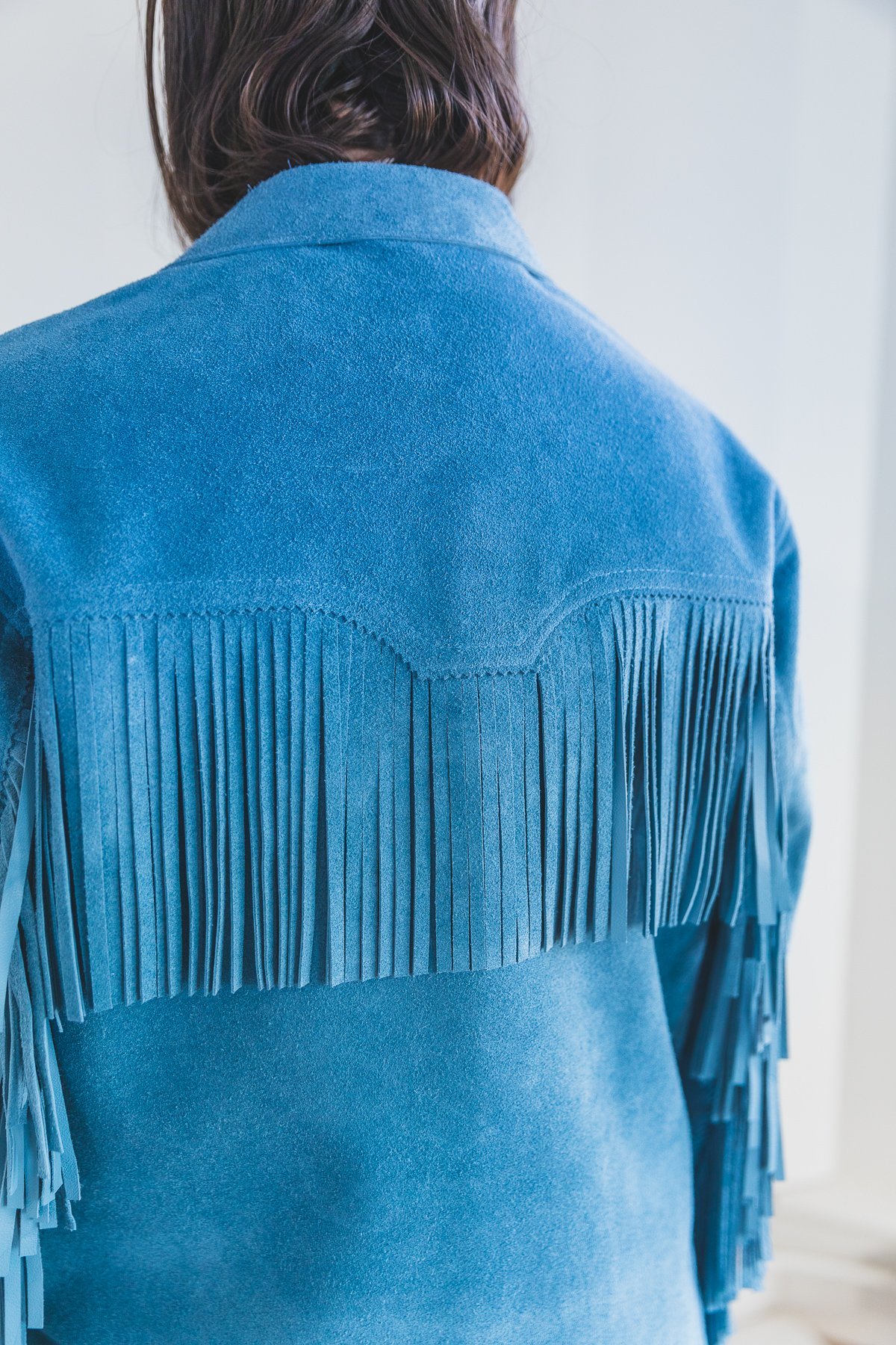 BODE APPALACHIAN JACKET - LIGHT BLUE SUEDE | Garmentory