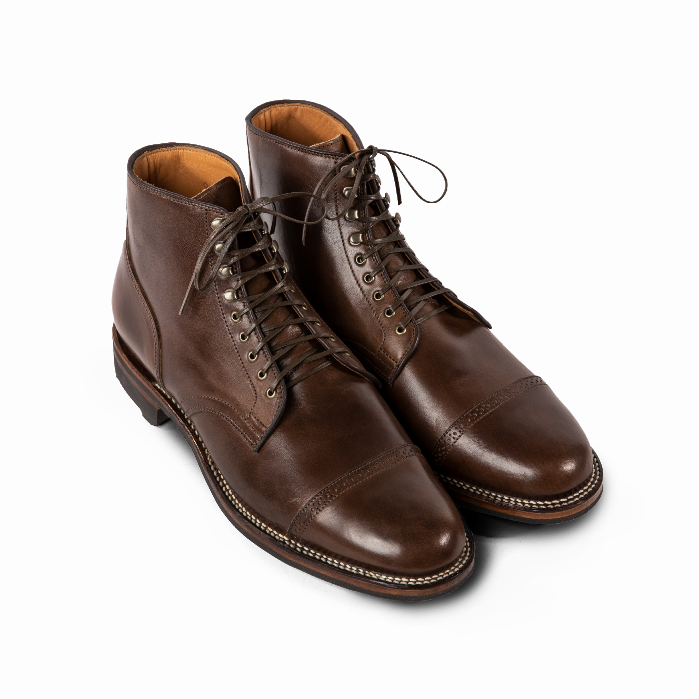 Viberg Service Maryam Muschio Horsebutt TPR Boot - Brown | Garmentory