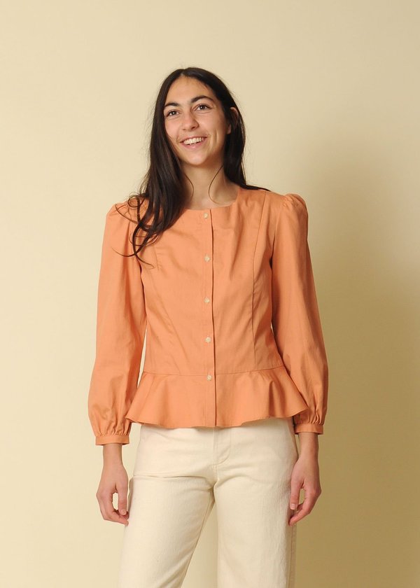 Conifer Victoria Blouse - Clay | Garmentory