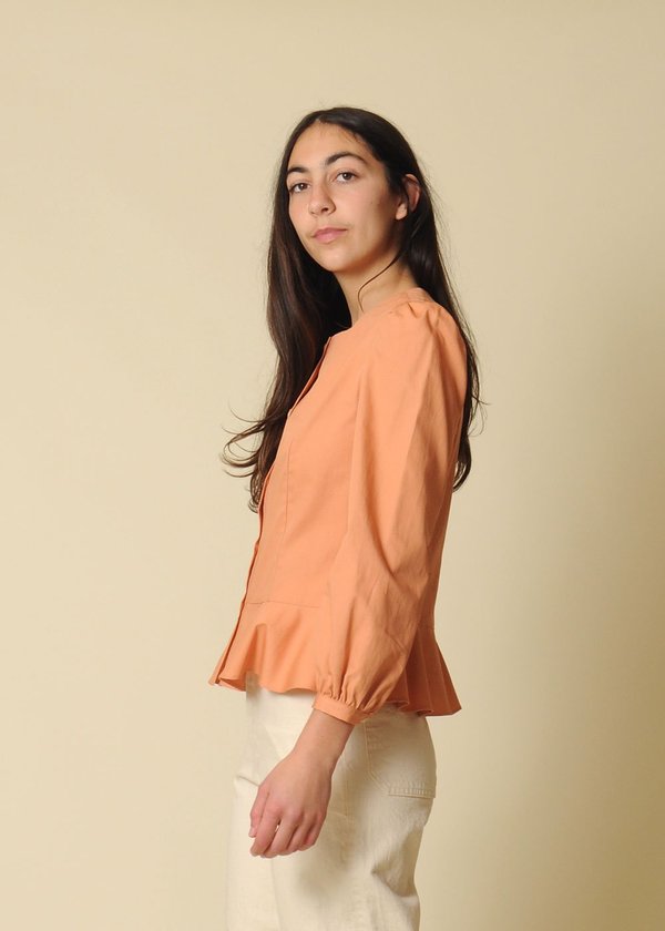Conifer Victoria Blouse - Clay | Garmentory