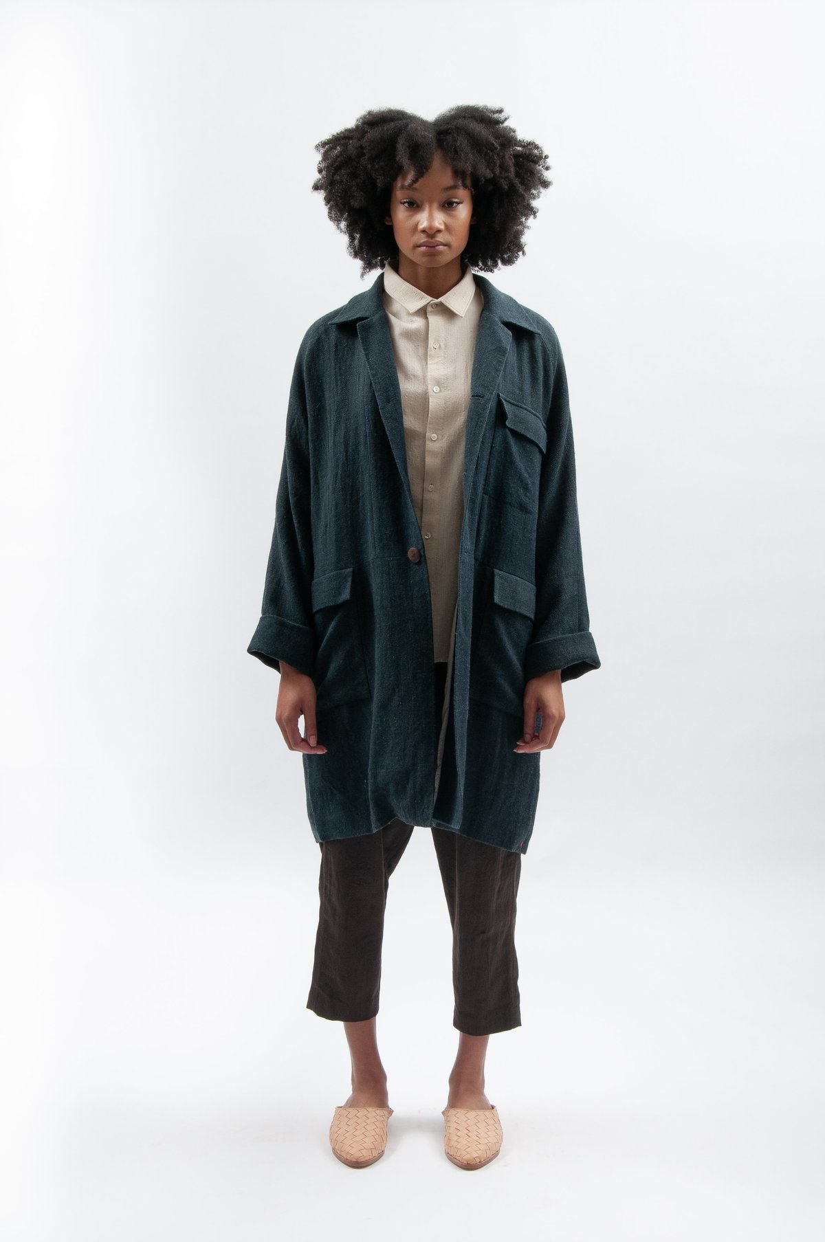 11.11 / Eleven Eleven Ringo Jacket - Indigo Black | Garmentory
