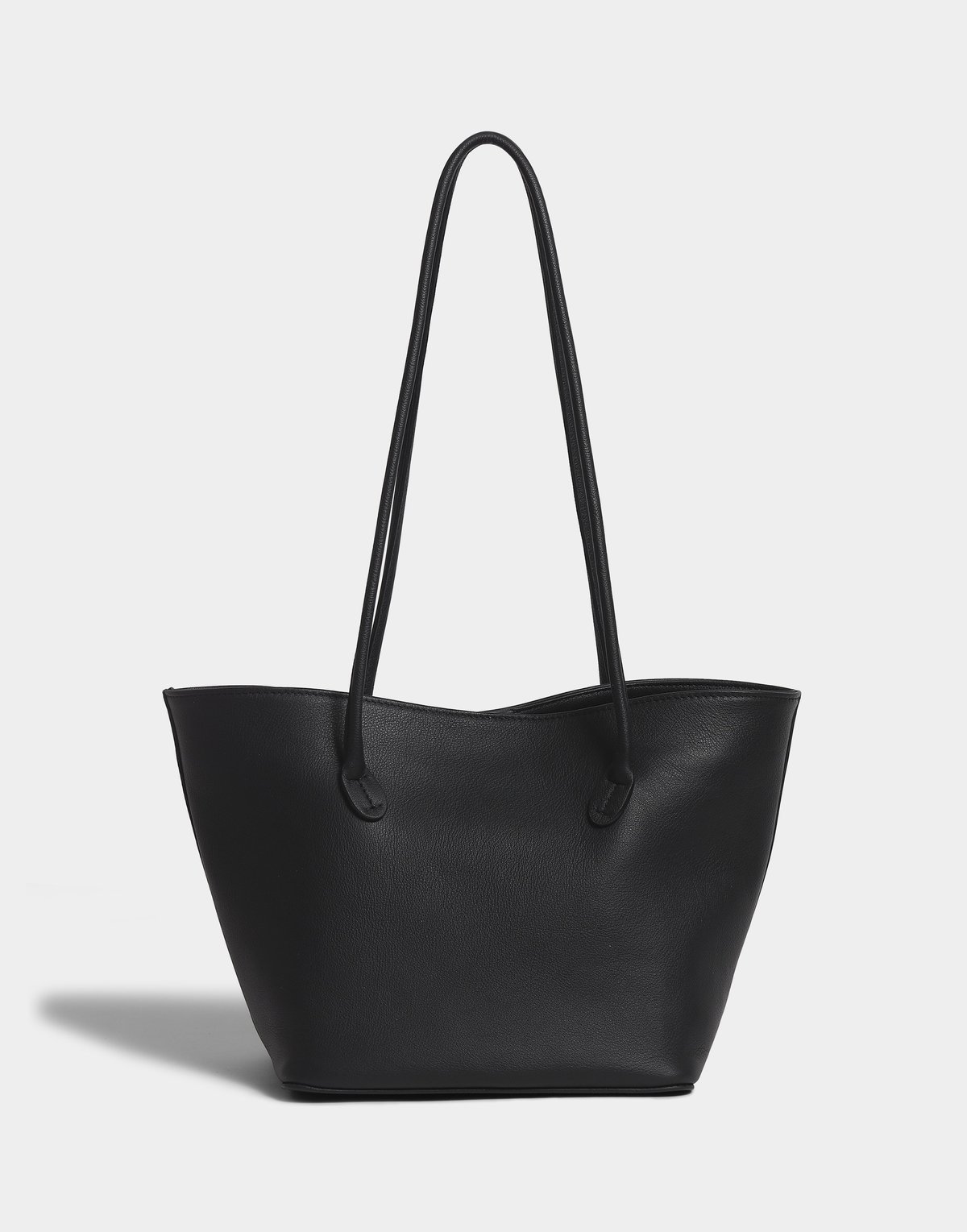 Modern Weaving Soft Structure Basket Bag - Black | Garmentory