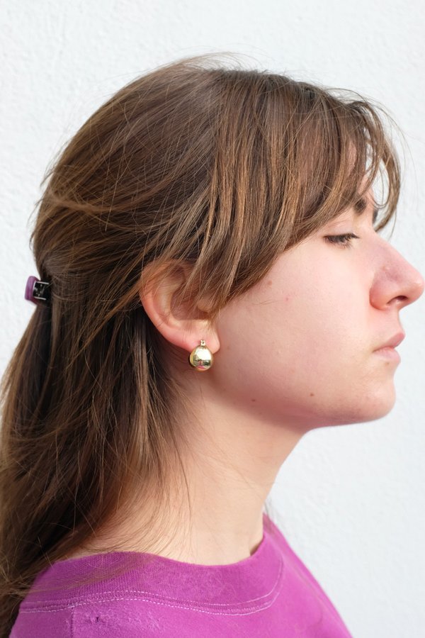 Rachel Comey Baby Keel Hoop - Gold | Garmentory