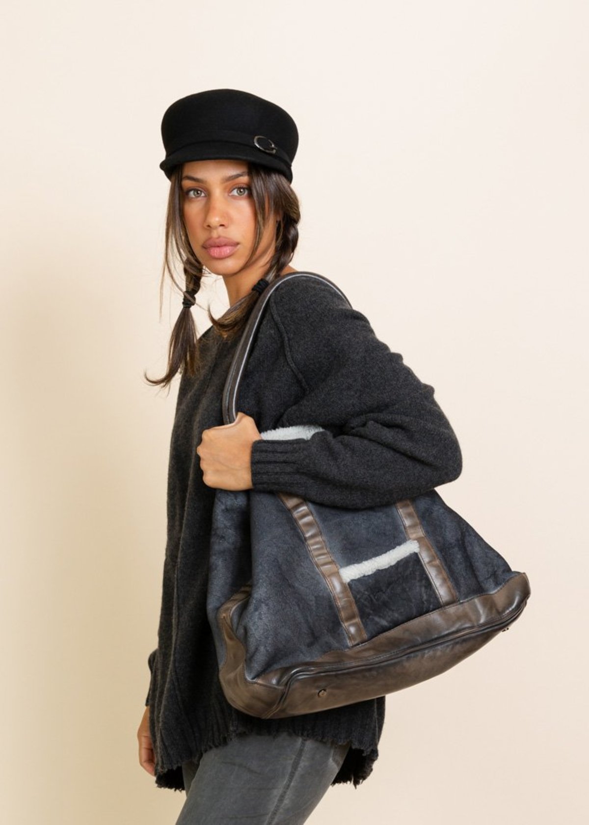 Numero 10 Santa Monica Bag - charcoal | Garmentory