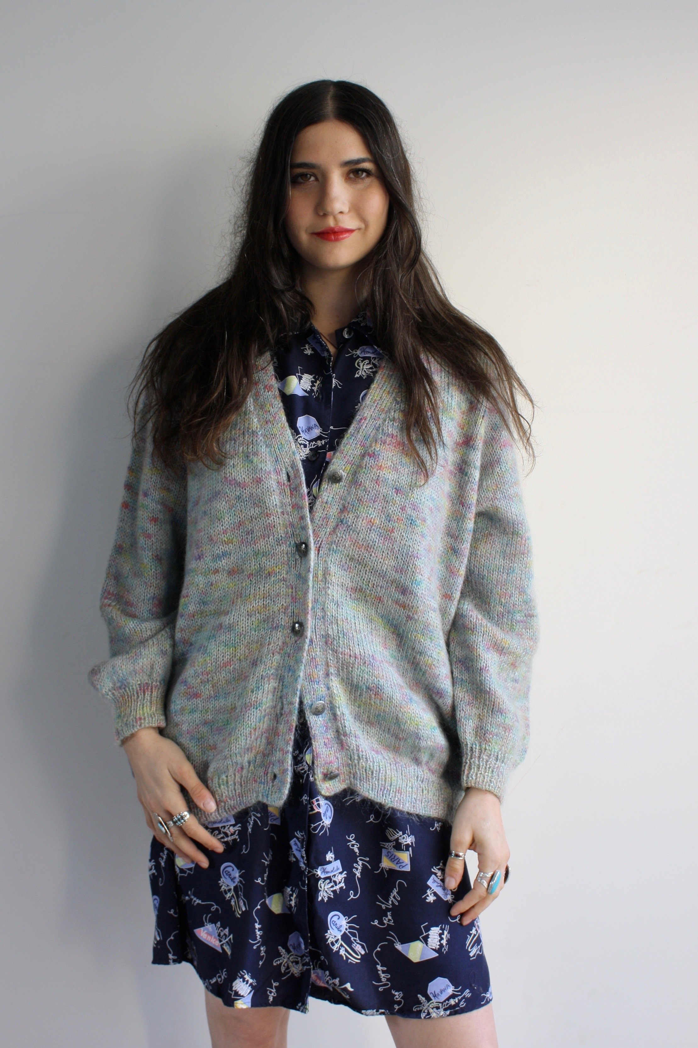 Rainbow Pastel Cardigan | Garmentory