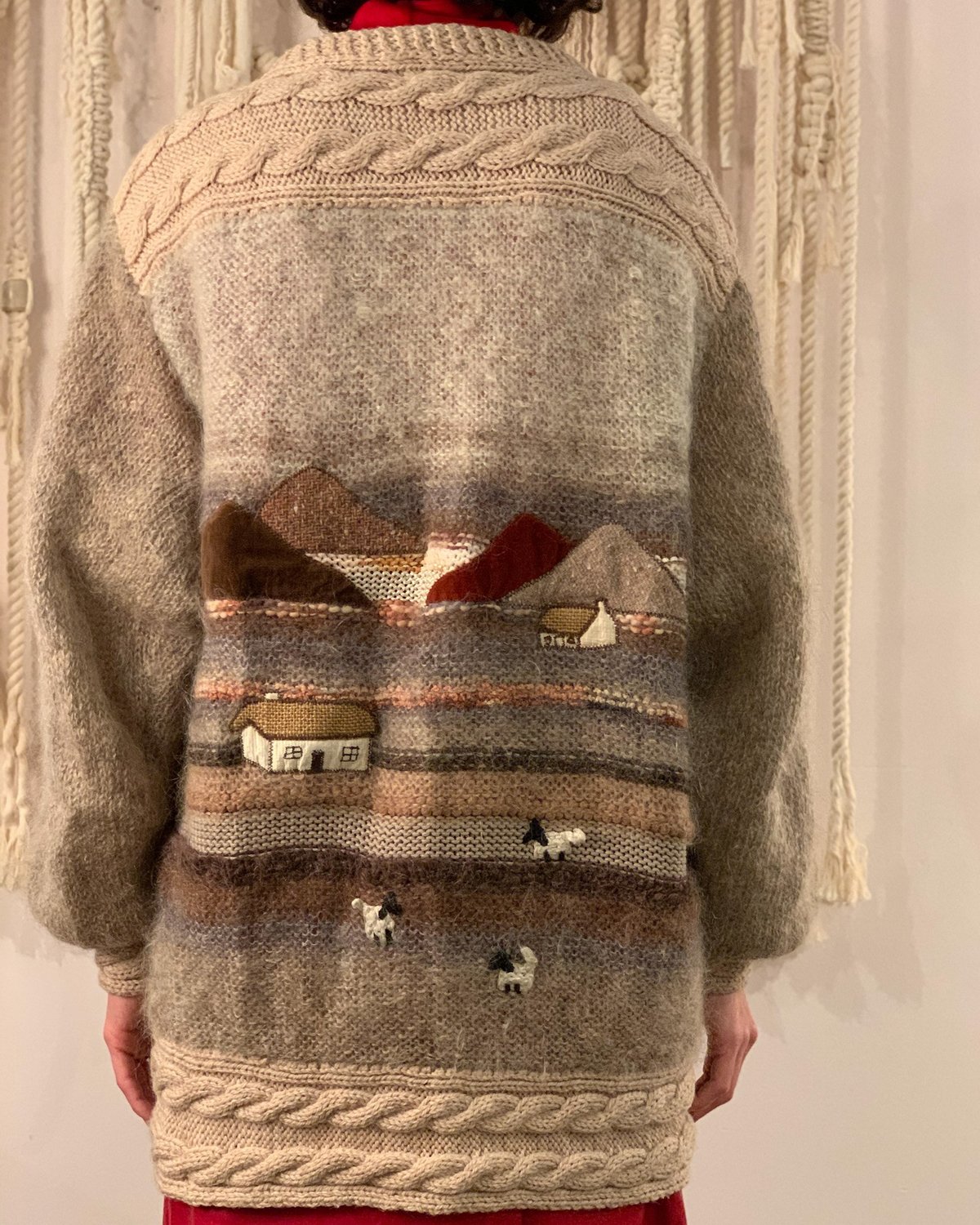Vintage Sheep in the Fields Sweater - MULTI | Garmentory