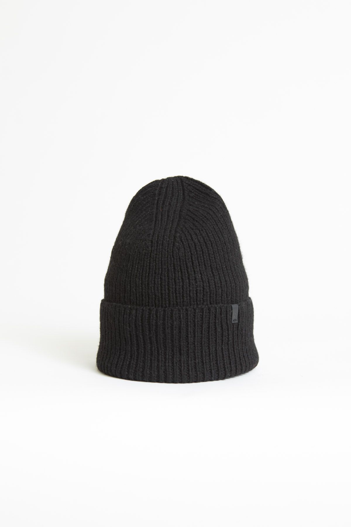 Yak Wool Rib Hat in Black | Garmentory