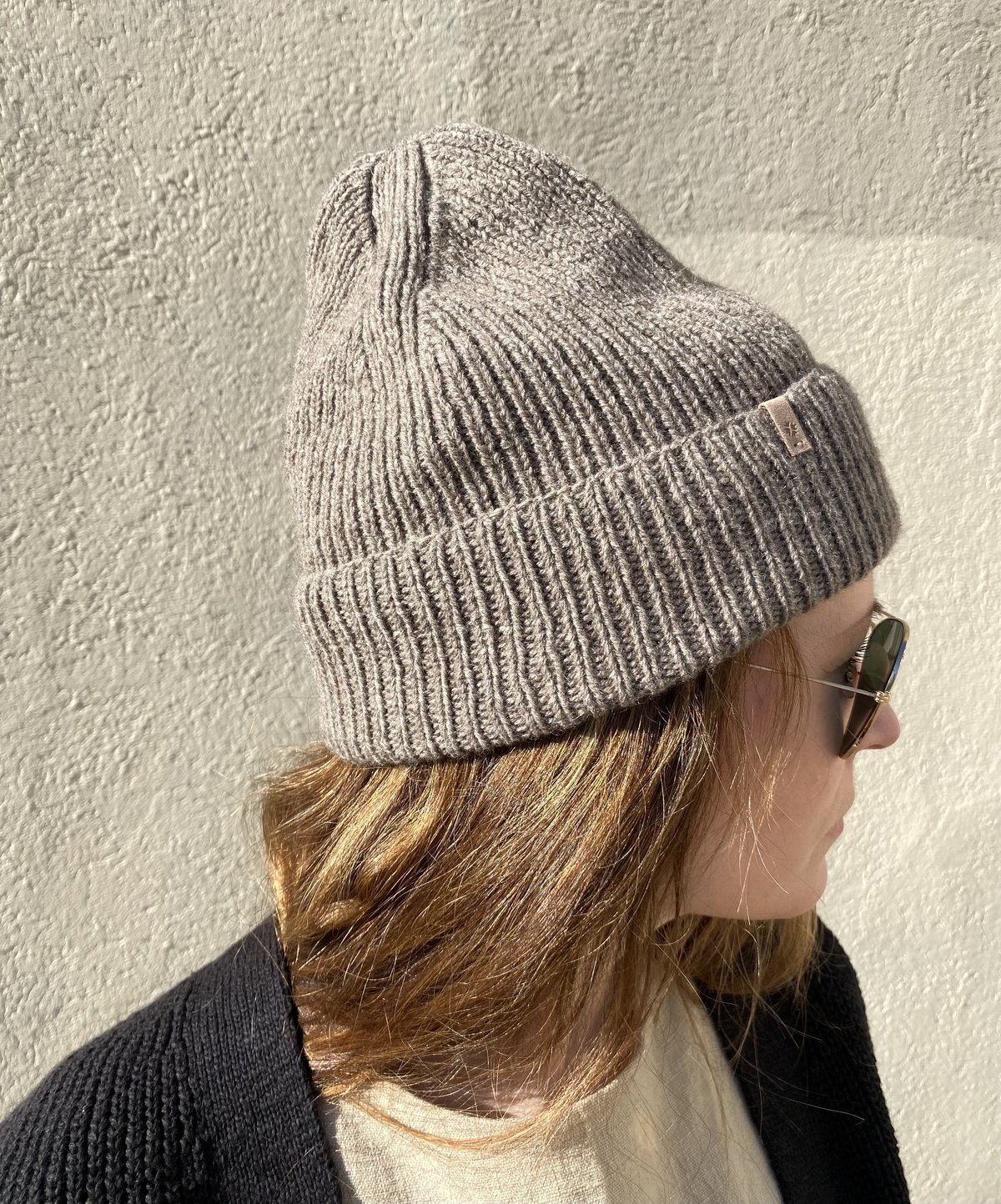 Yak Wool Rib Hat in Oat Brown | Garmentory