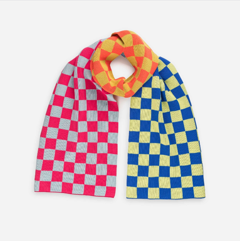 Verloop Checkerboard Scarf | Garmentory