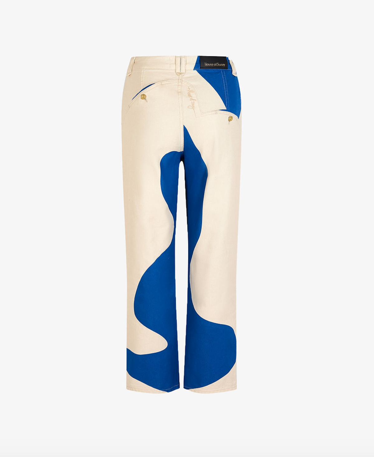 House of Sunny Jessie Klein Jeans - Blue/Oat | Garmentory