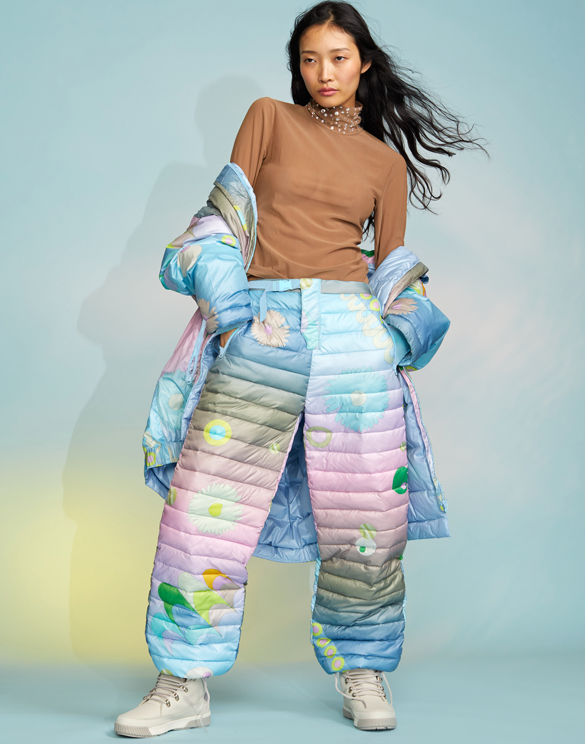 Cynthia Rowley Cosmo Puffer Pant | Garmentory